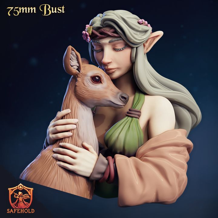 3D Printable Fantasy Busts by Safehold